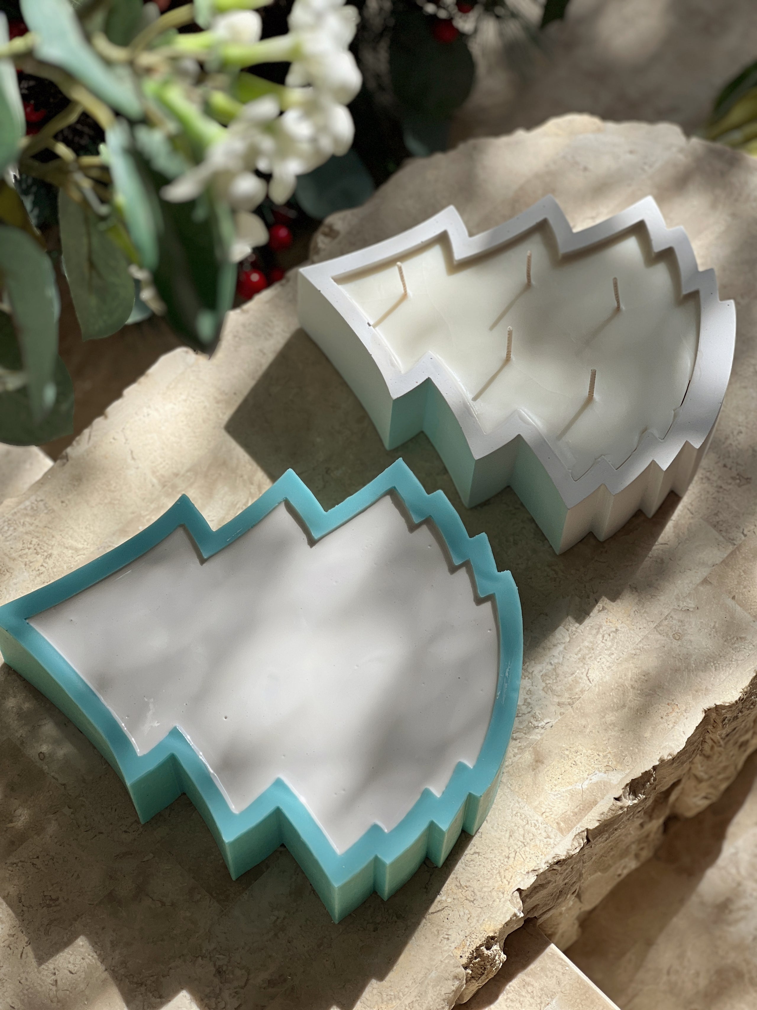 Christmas Tree Vessel Mould – Myka Candles & Moulds